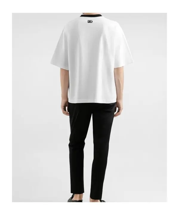 Dolce & Gabbana Dolce Gabbana Logo Printed Crewneck T-shirt