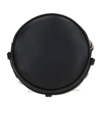 COURREGES Reedition Circle Crossbody Bag - Black