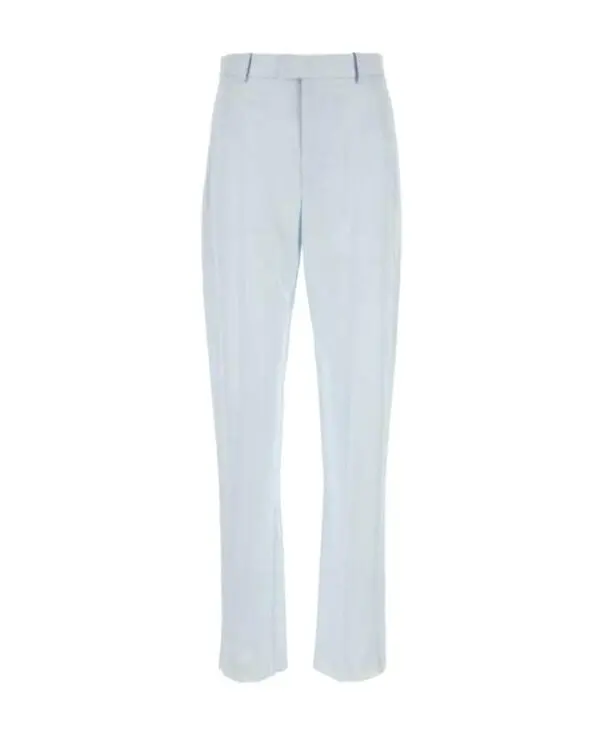 Bottega Veneta High Waist Satin Trousers - No
