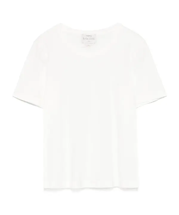 FORTE_FORTE Short-sleeved T-shirt - White