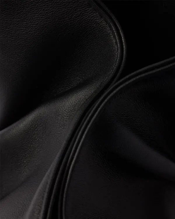 Prada Buckle Detailed Small Bucket Bag - Black