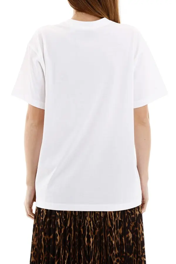 Burberry Logo Print Crewneck T-shirt