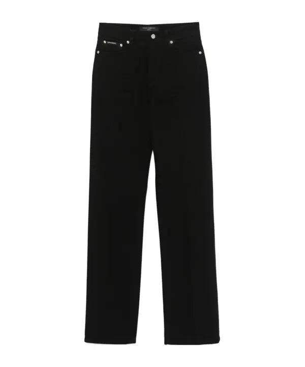 Dolce & Gabbana Straight-leg Jeans - Black