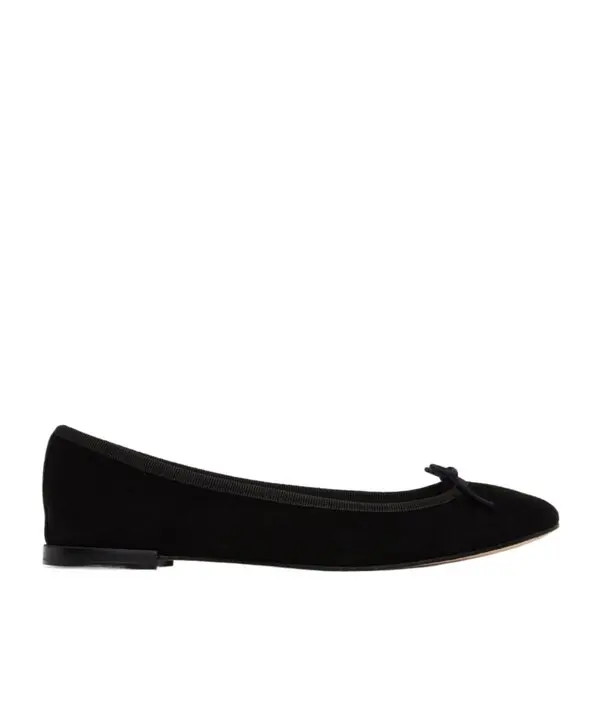 Repetto Cendrillon Knotted Ballet Flats - Black
