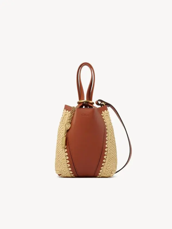 Chloé Spin Raffia Bucket Bag