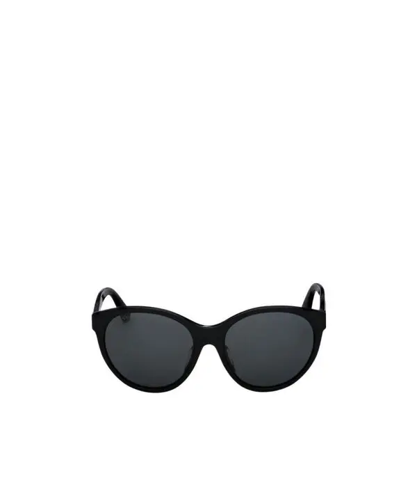 Gucci Curved Cat Eye Sunglasses - Black