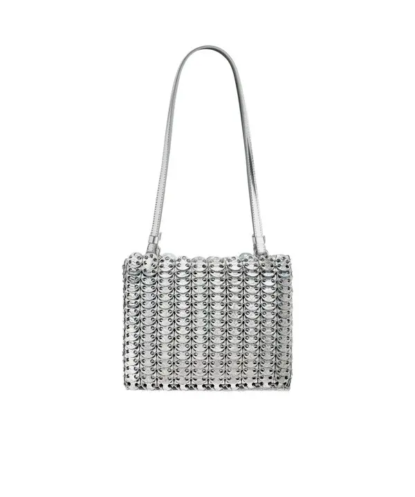 Rabanne 1969 Flip Shoulder Bag - Silver/blue