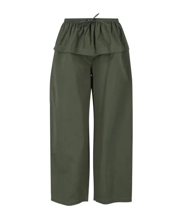 Alaïa Peplum Detailed Trousers
