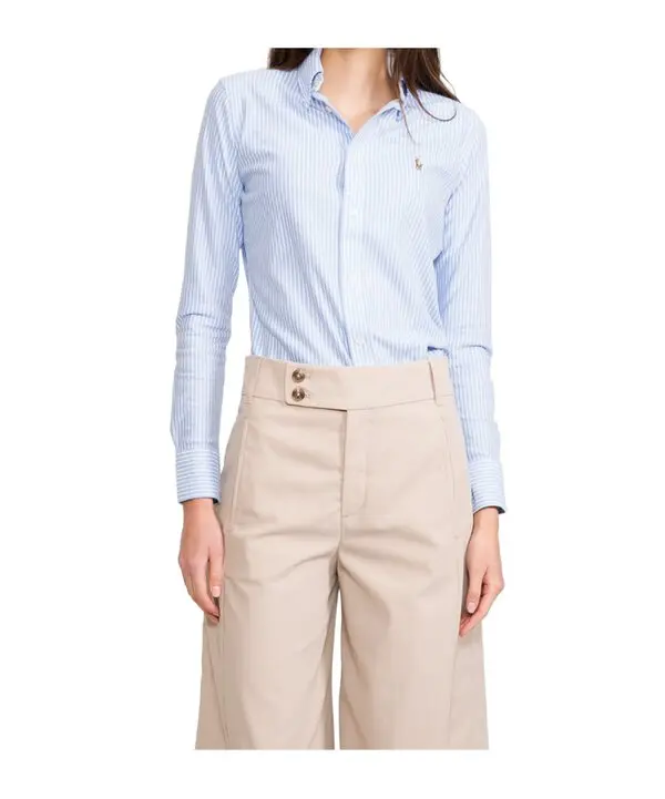 Polo Ralph Lauren Heidi Striped Long Sleeve Shirt