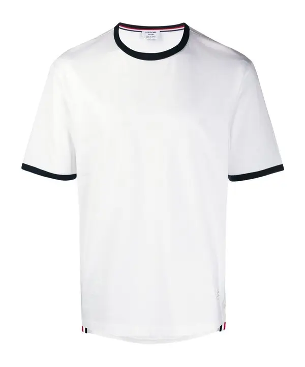 Thom Browne Jersey Ringer T-shirt - No
