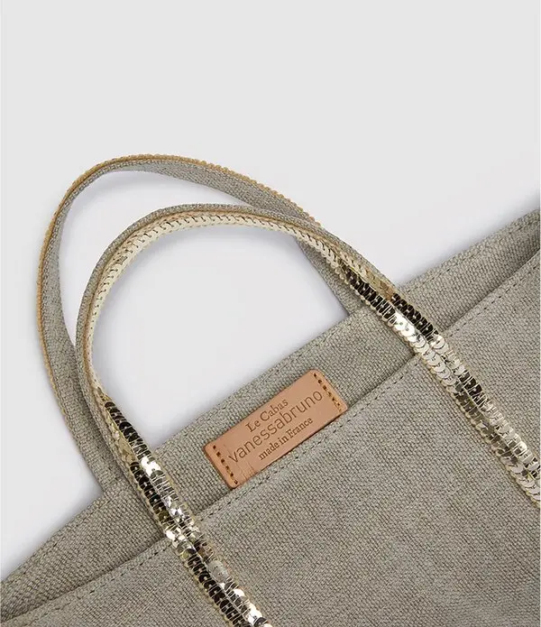 Vanessa Bruno Double-handle Cross-body Bag With Sequins