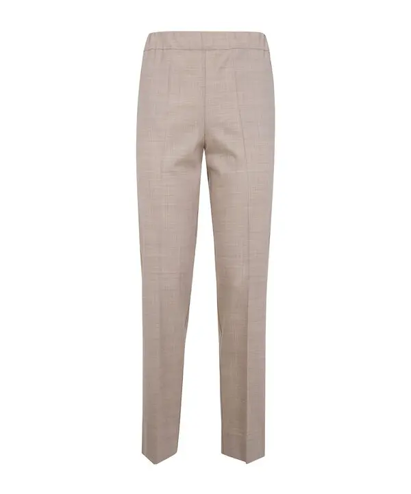 D.exterior Flannel Merino Trousers - Nude