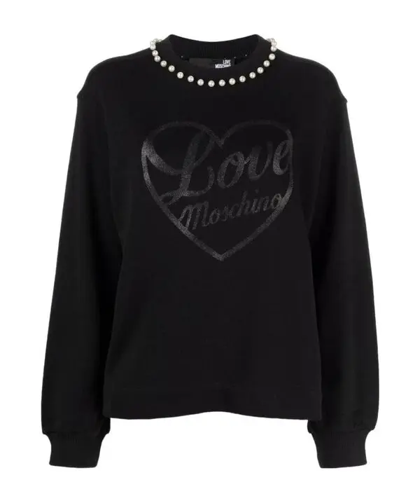 Moschino Print Cotton Sweatshirt
