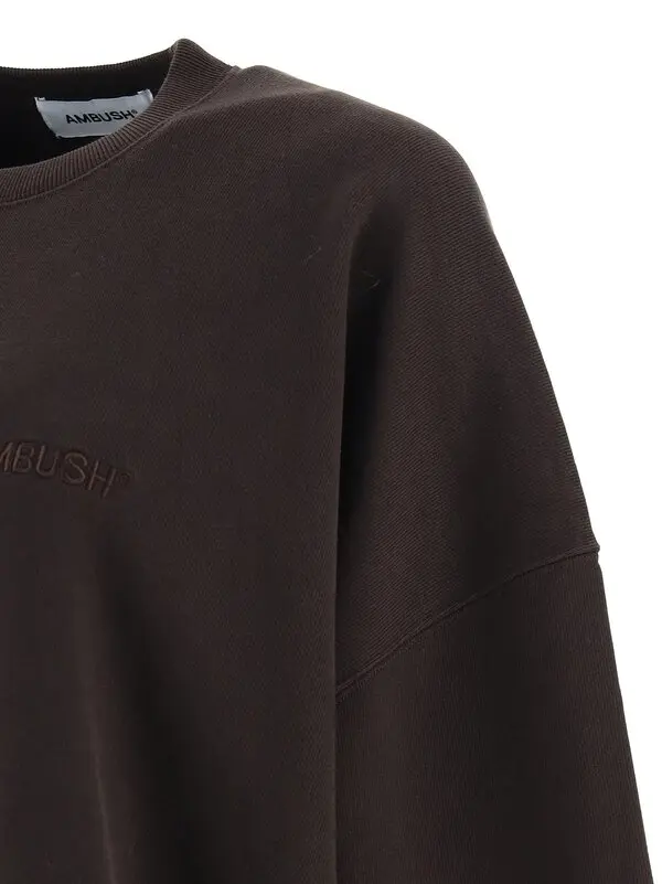 AMBUSH Multicord Crewneck Sweatshirt - Black