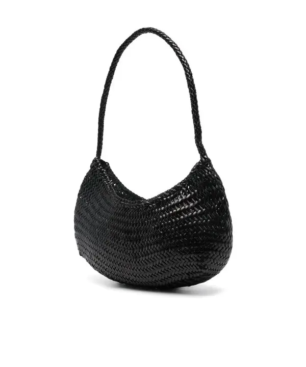 Dragon Diffusion Nova Luna Woven Shoulder Bag - Black