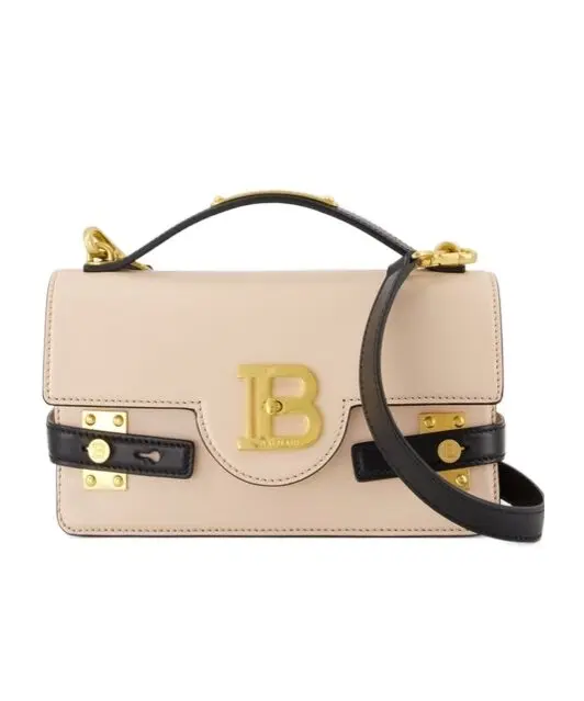 Balmain B Buzz 24 Crossbody Bag - Nude