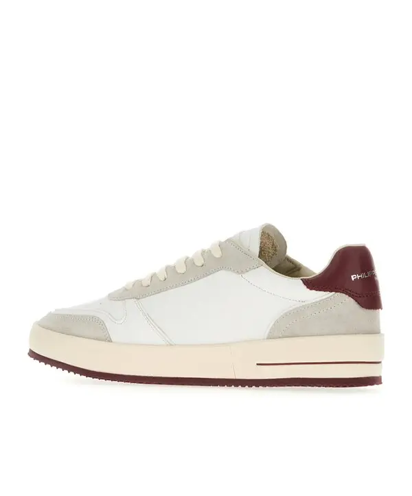 Philippe Model Round Toe Casual Low Top Sneakers - Multicolor