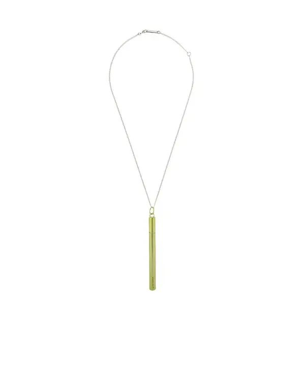 AMBUSH Cigarette Case Necklace - Green