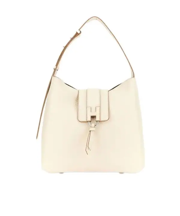 Hogan Trend Hobo Shoulder Bag - Ivory