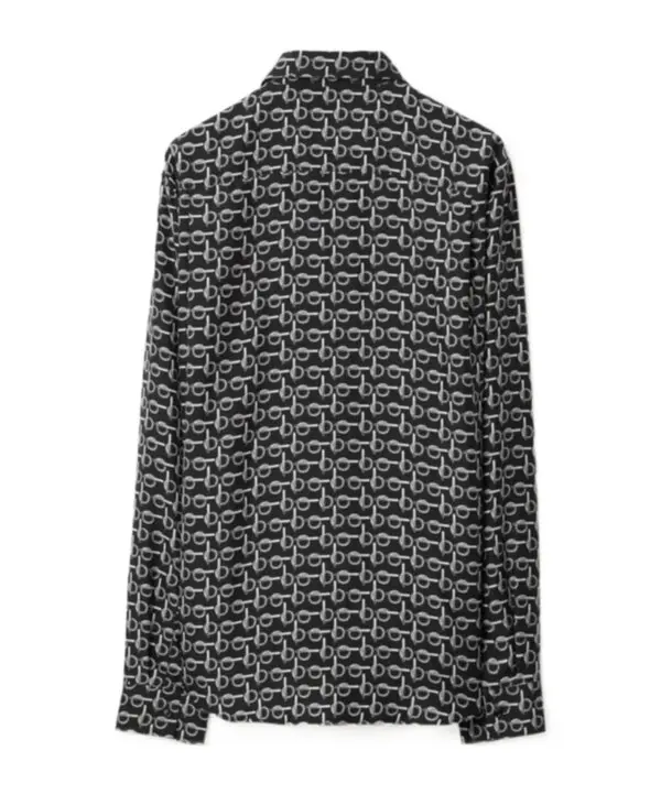 Burberry B-line Allover Graphic Printed Shirt