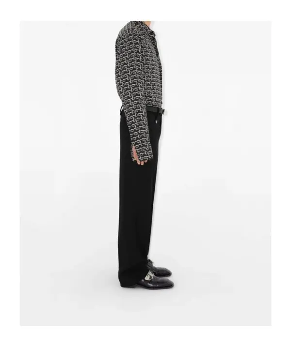 Burberry B-line Allover Graphic Printed Shirt