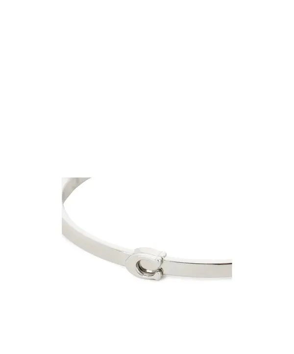 COACH C-shaped Hinged Bracelet