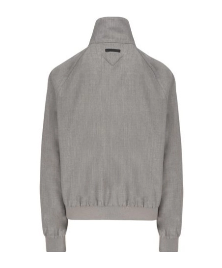 Prada High-neck Zip-up Jacket