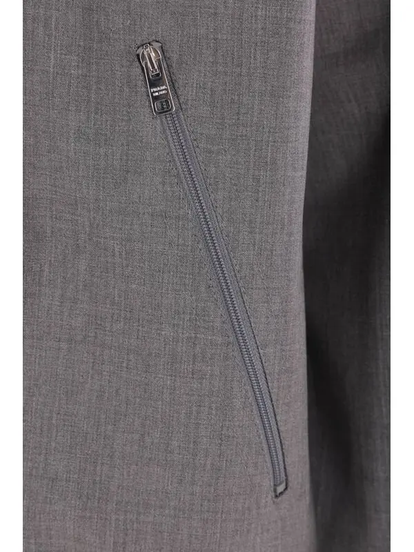 Prada High-neck Zip-up Jacket