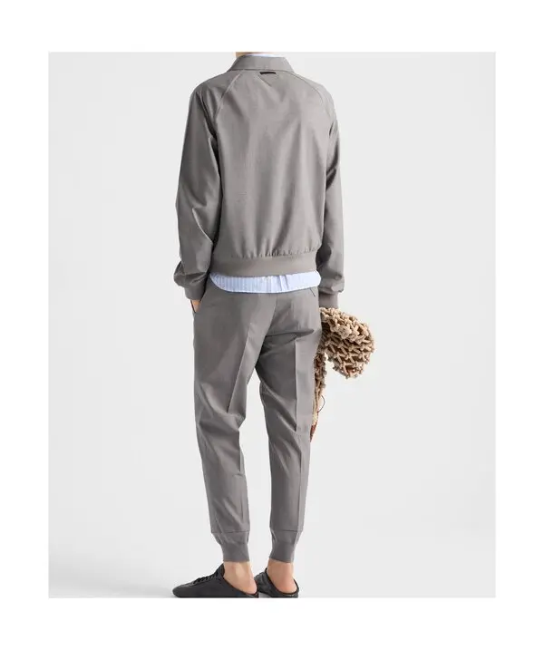 Prada High-neck Zip-up Jacket