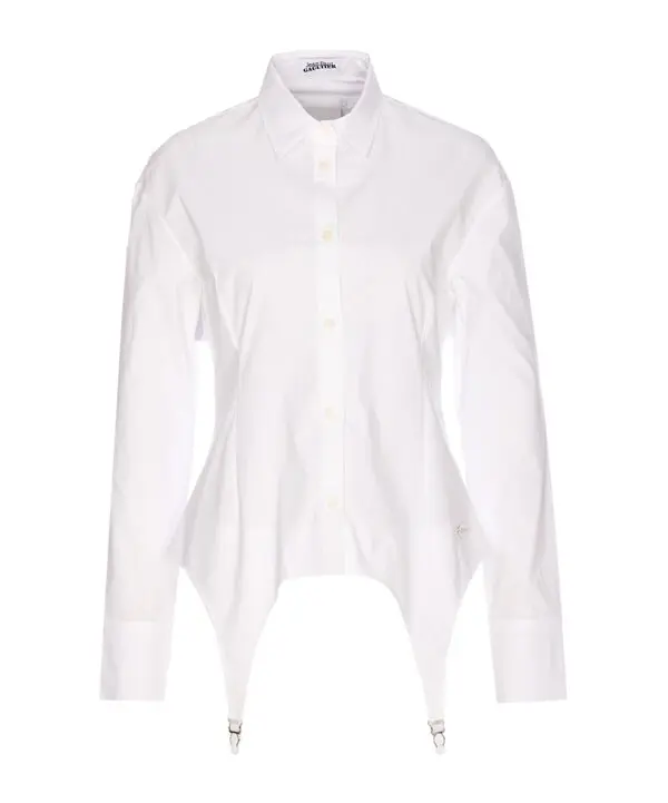 JEAN PAUL GAULTIER Long Sleeve Shirt - White