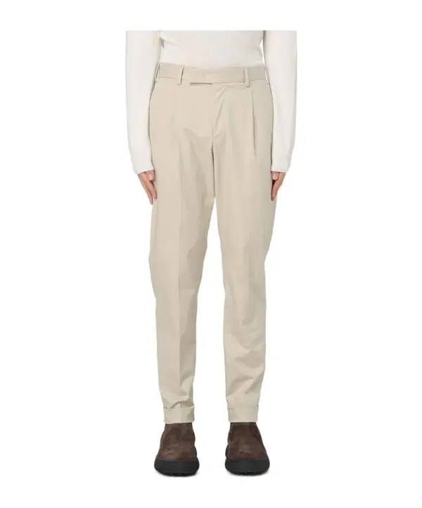 PT TORINO Tapered Trousers - Nude