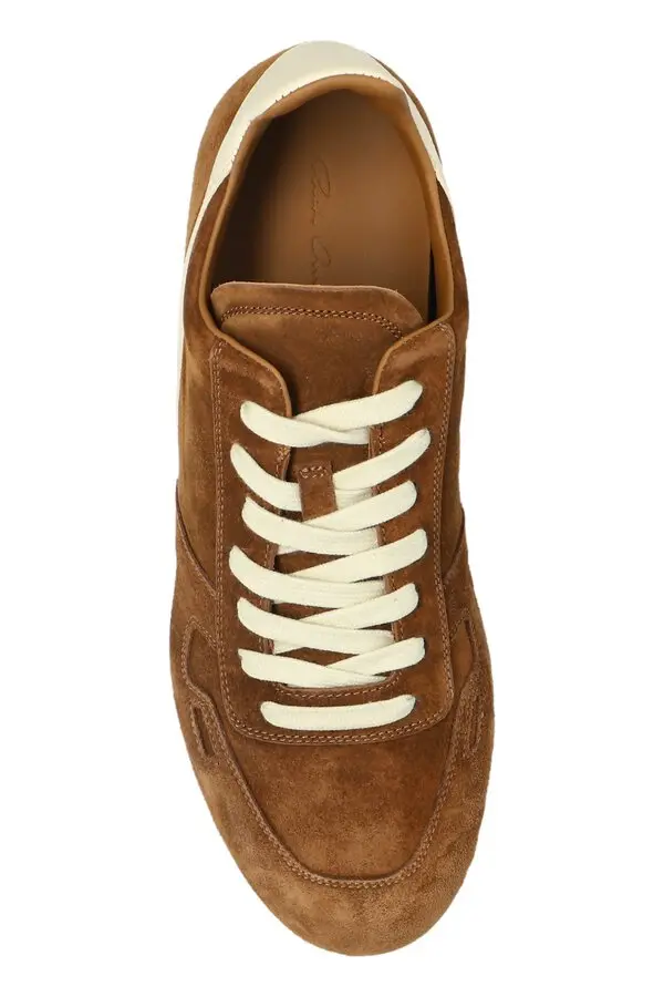 Rick Owens Minimal Low-top Sneakers - Brown
