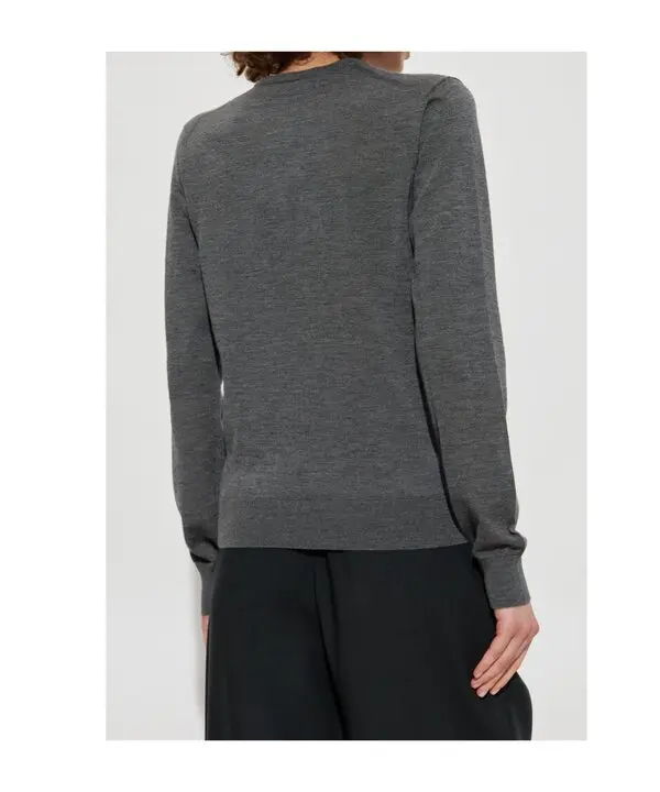 Dolce & Gabbana Long-sleeved Buttoned Cardigan - Grey