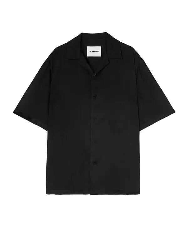 JIL SANDER Fluid Shirt - Black