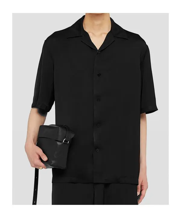JIL SANDER Fluid Shirt - Black