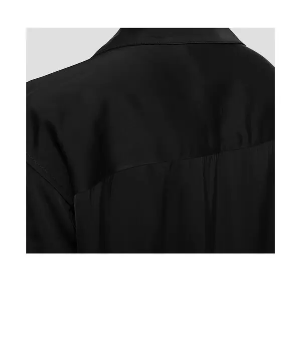 JIL SANDER Fluid Shirt - Black