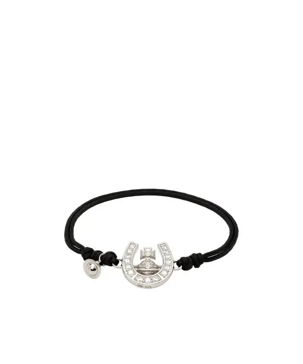 VIVIENNE WESTWOOD Horace Friendship Bracelet - Black