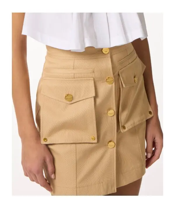 Elisabetta Franchi Cargo Mini Skirt