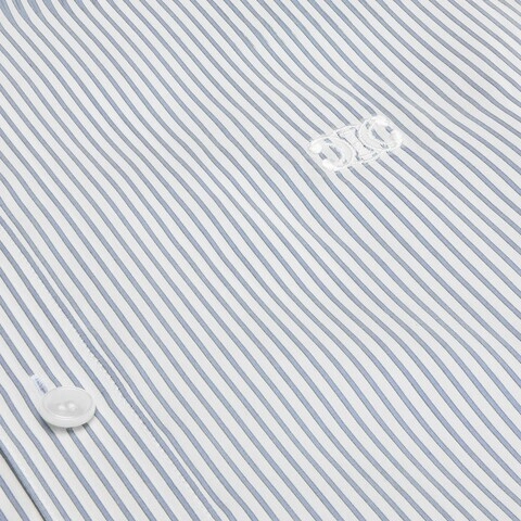 Celine Lavalliere Mia Shirt In Striped Silk