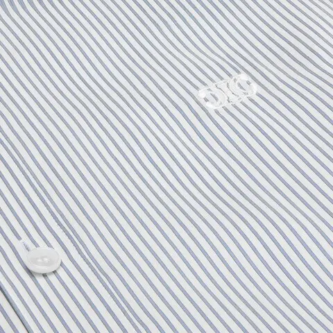 Celine Lavalliere Mia Shirt In Striped Silk
