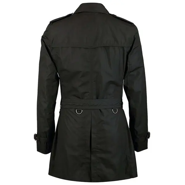 Burberry Double-breasted Trench Coat - Black