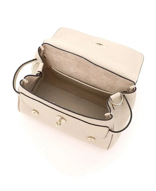 Mulberry Alexa Buckled Mini Crossbody Bag - Nude
