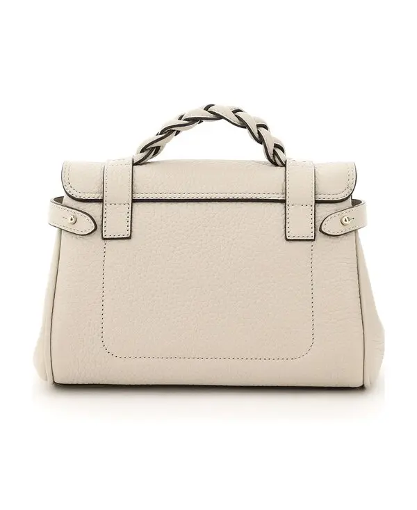Mulberry Alexa Buckled Mini Crossbody Bag - Nude