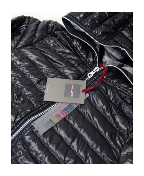 Duvetica Quilted Down Jacket With Hood - Gray