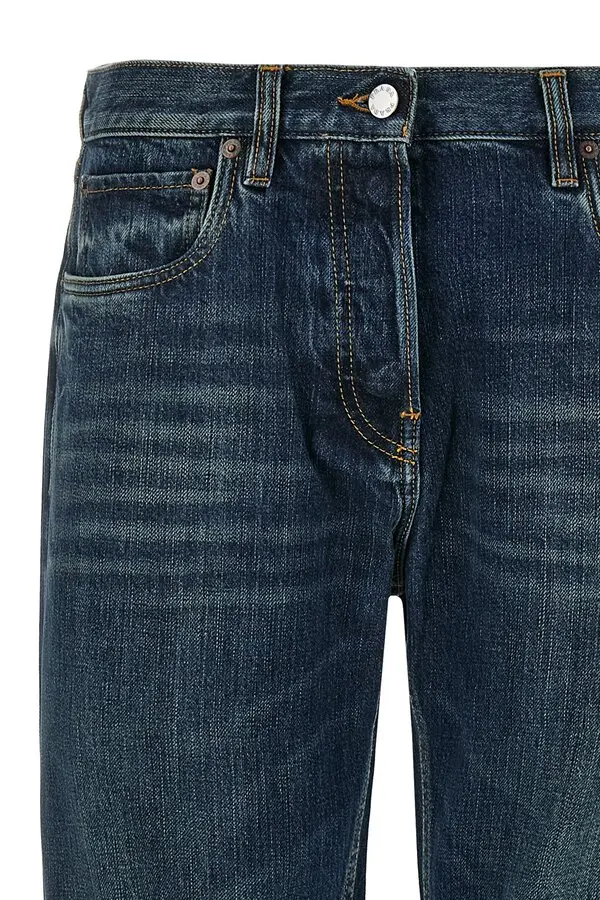 Prada Low-rise Tapered-leg Jeans - Ls