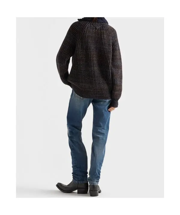 Prada Low-rise Tapered-leg Jeans - Ls