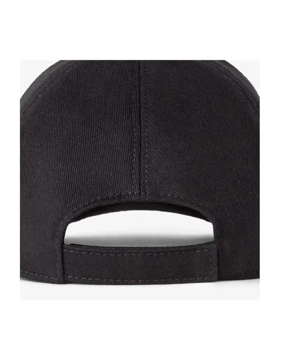 Fendi Logo Patch Baseball Cap - Black