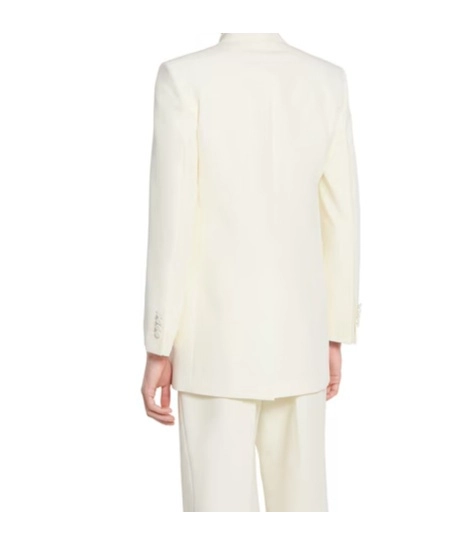 Gucci Double-breasted Peak Lapel Technical Panama Jacket