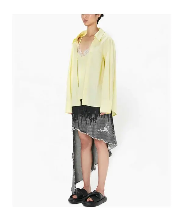 J.W.ANDERSON Long-sleeved Shirt With Lace Camisole