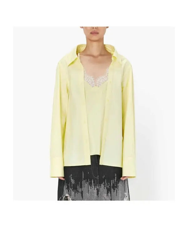 J.W.ANDERSON Long-sleeved Shirt With Lace Camisole